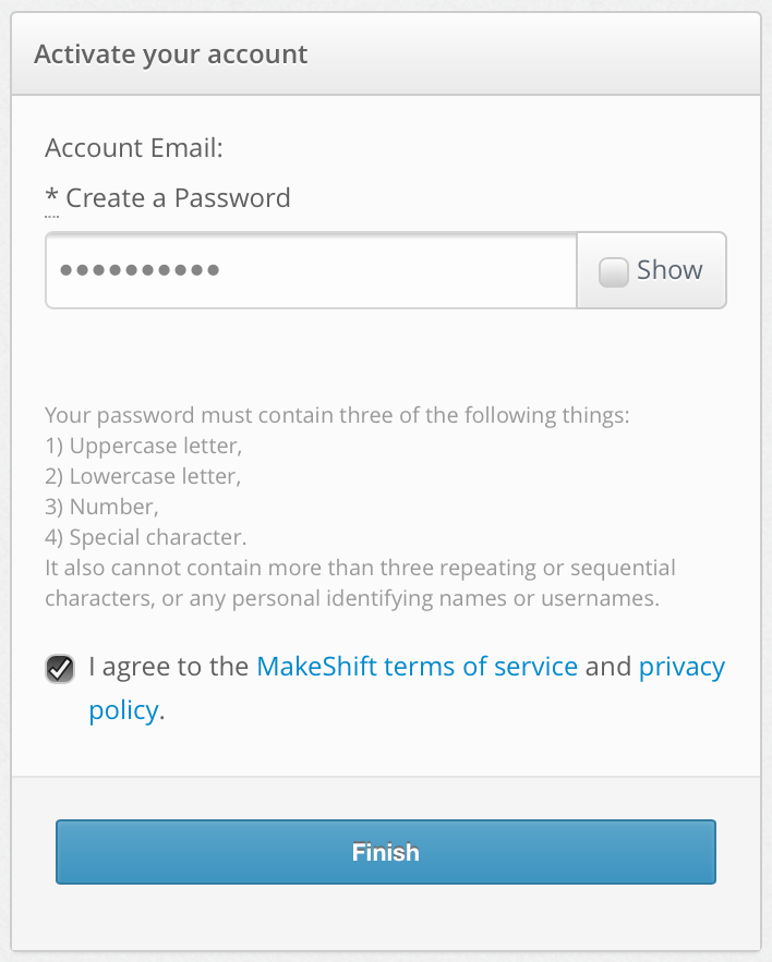 How to Sign In to MakeShift for the First Time