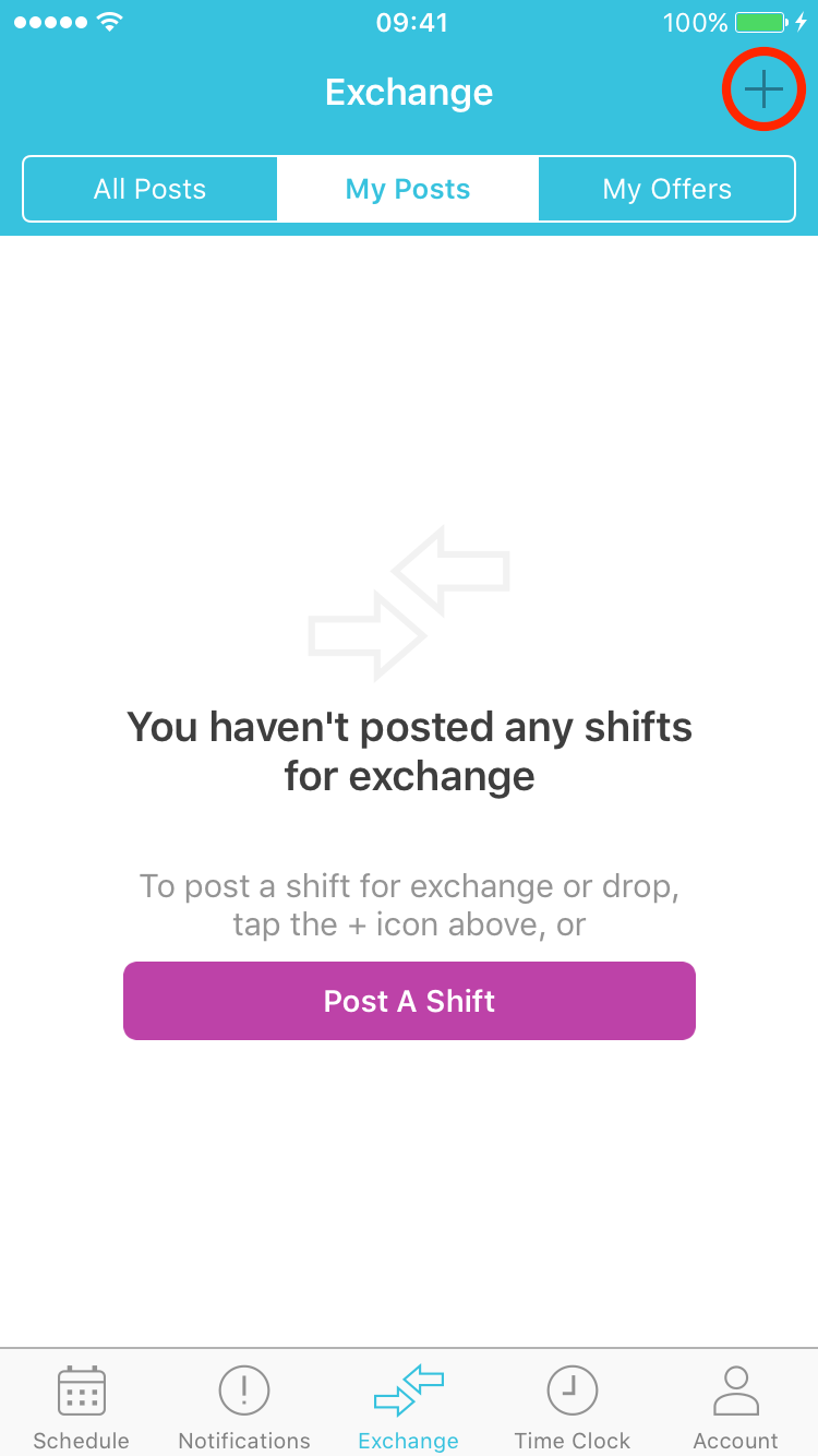 How to Post a Shift for Exchange
