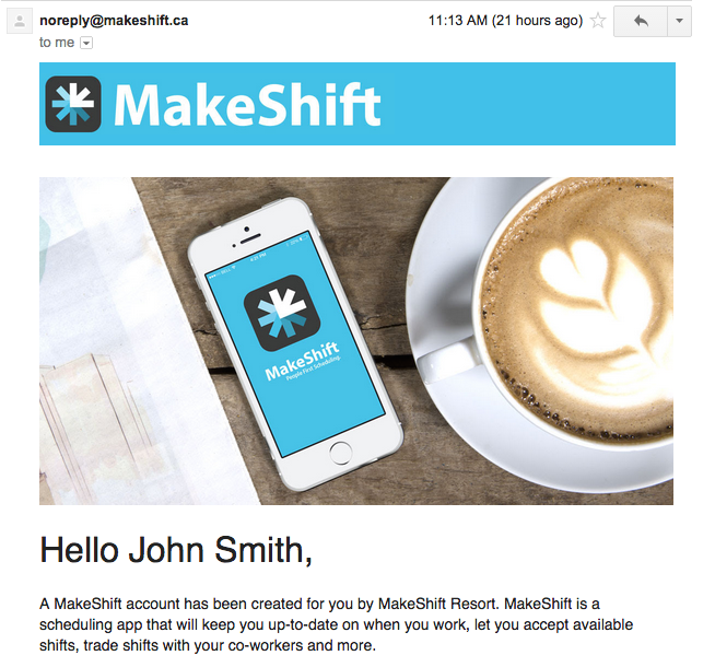 How to Sign In to MakeShift for the First Time