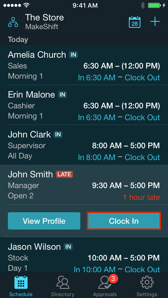 Editing Employee Clock In/Out Times