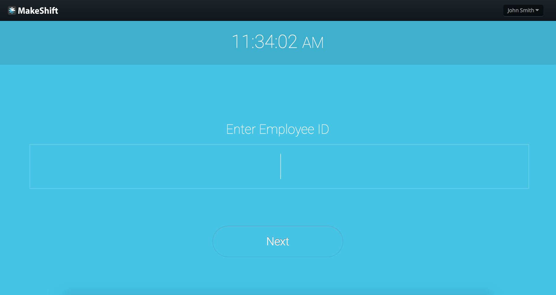 Desktop Time Clock Mode