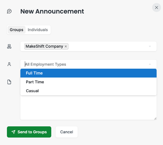 How to Send an Announcement - Beta