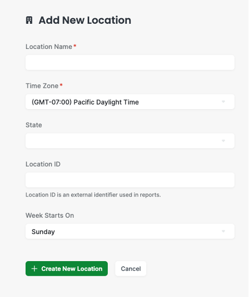 How to Create a Location - Beta